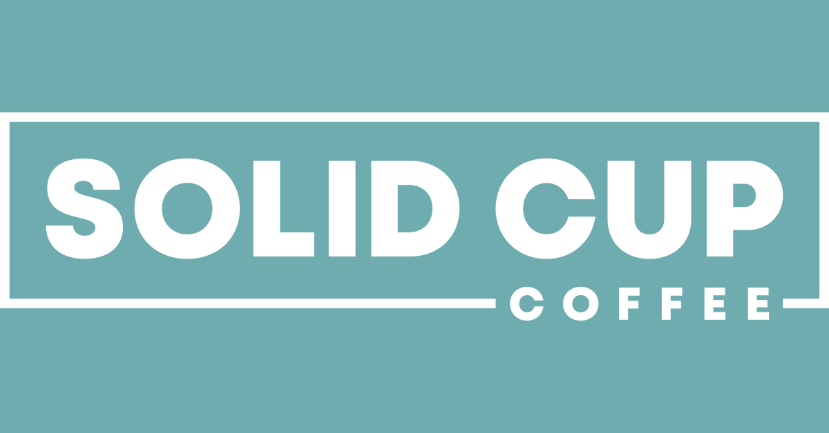 Solid Cup Coffee Sip Solid. Savor Exceptional.